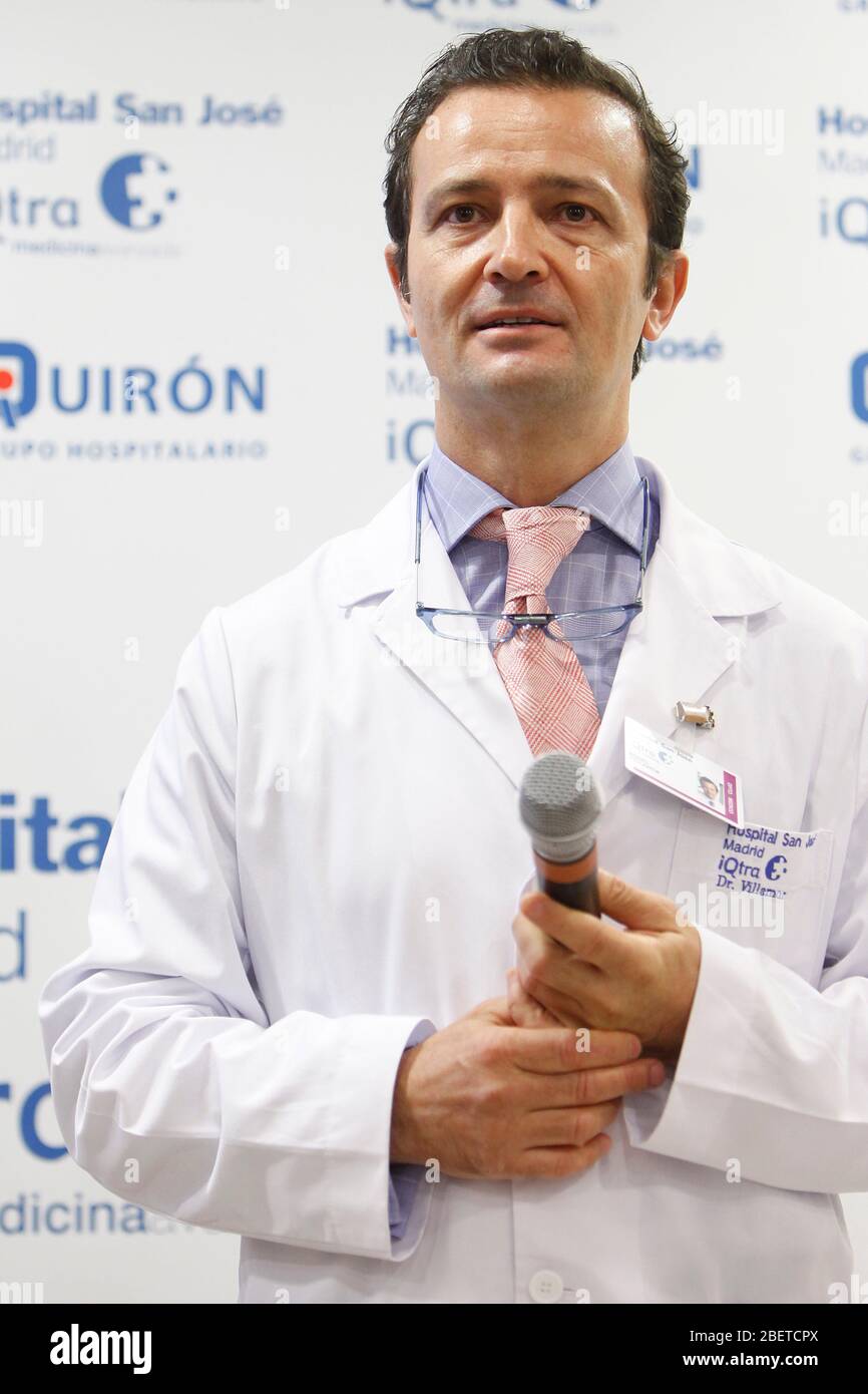 Spain´s King Juan Carlos I Doctor Angel Villamor (to be boyfriend of Princess Elena) explains ...