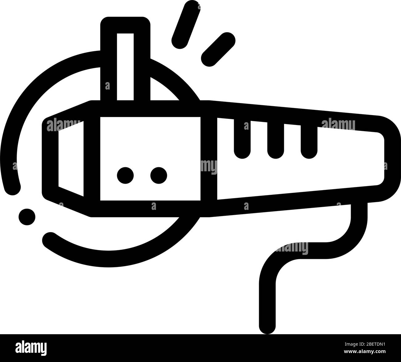 electrical device icon vector outline illustration Stock Vector Image ...