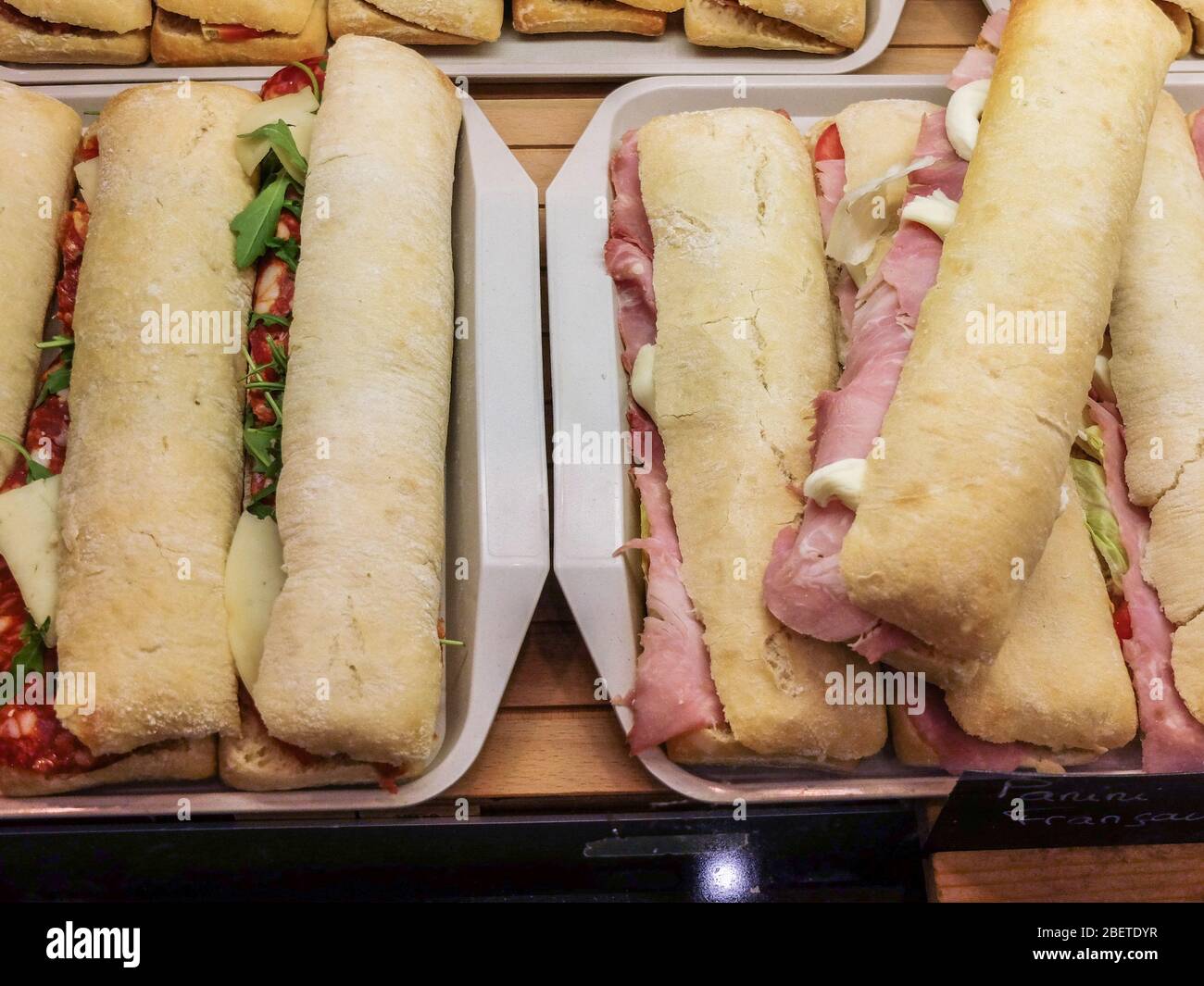 Paninis hi-res stock photography and images - Alamy