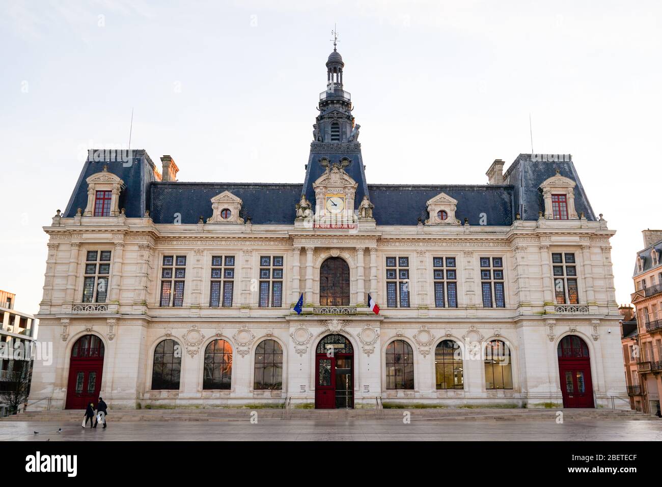 Town hall in poitiers hi-res stock photography and images - Alamy