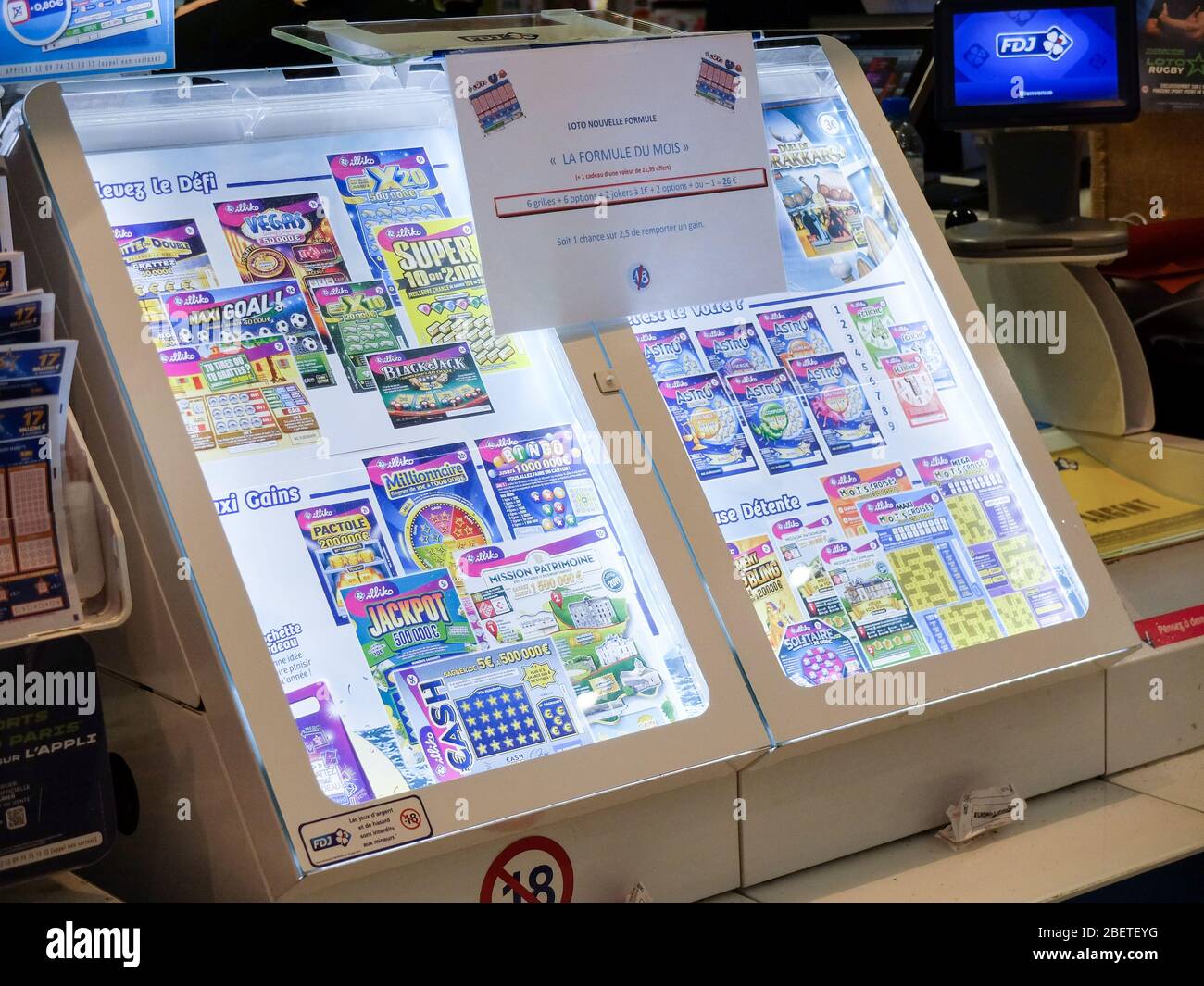 Scratch tickets hi-res stock photography and images - Alamy