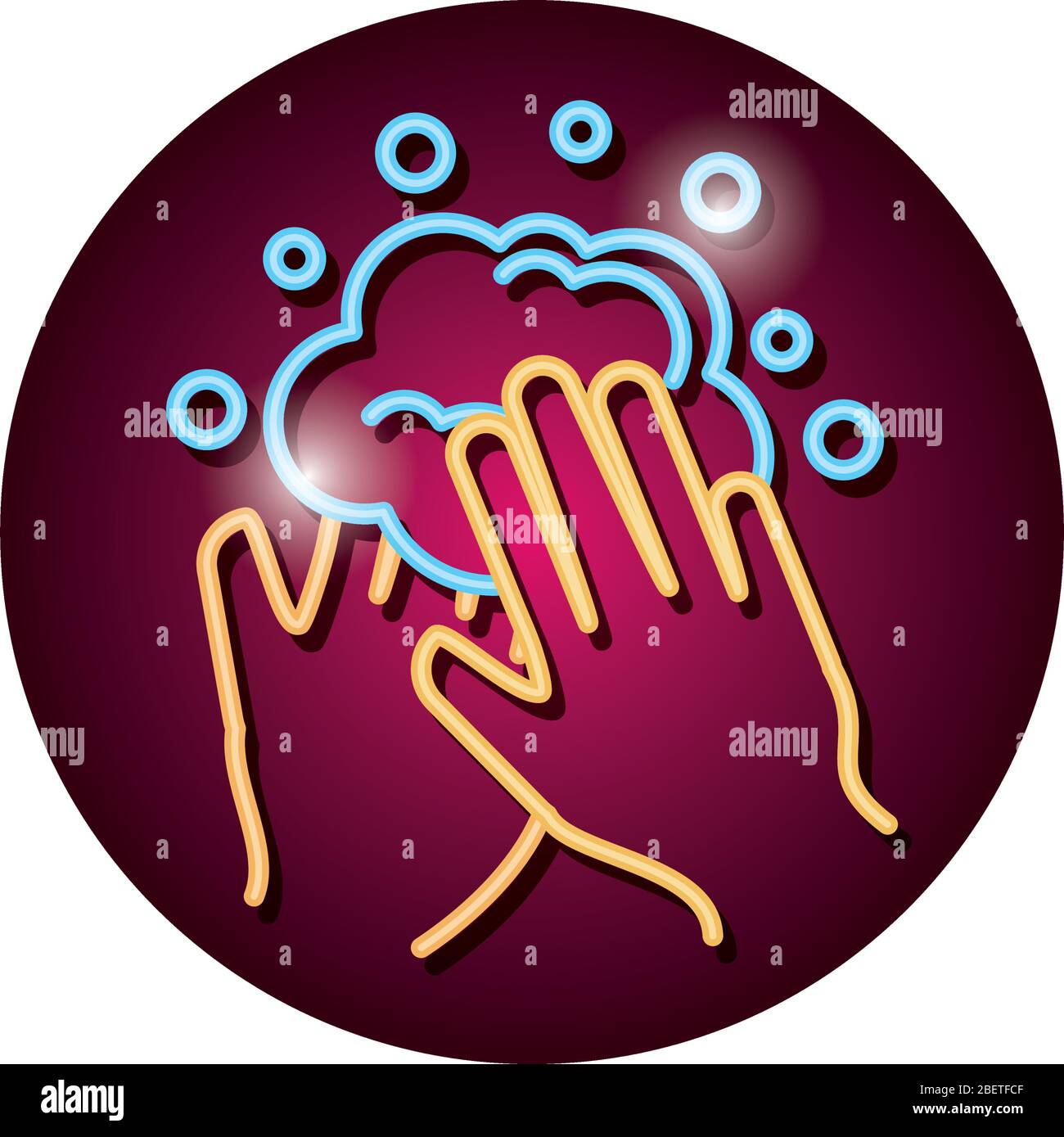 Bacteria safety lamp Stock Vector Images - Alamy