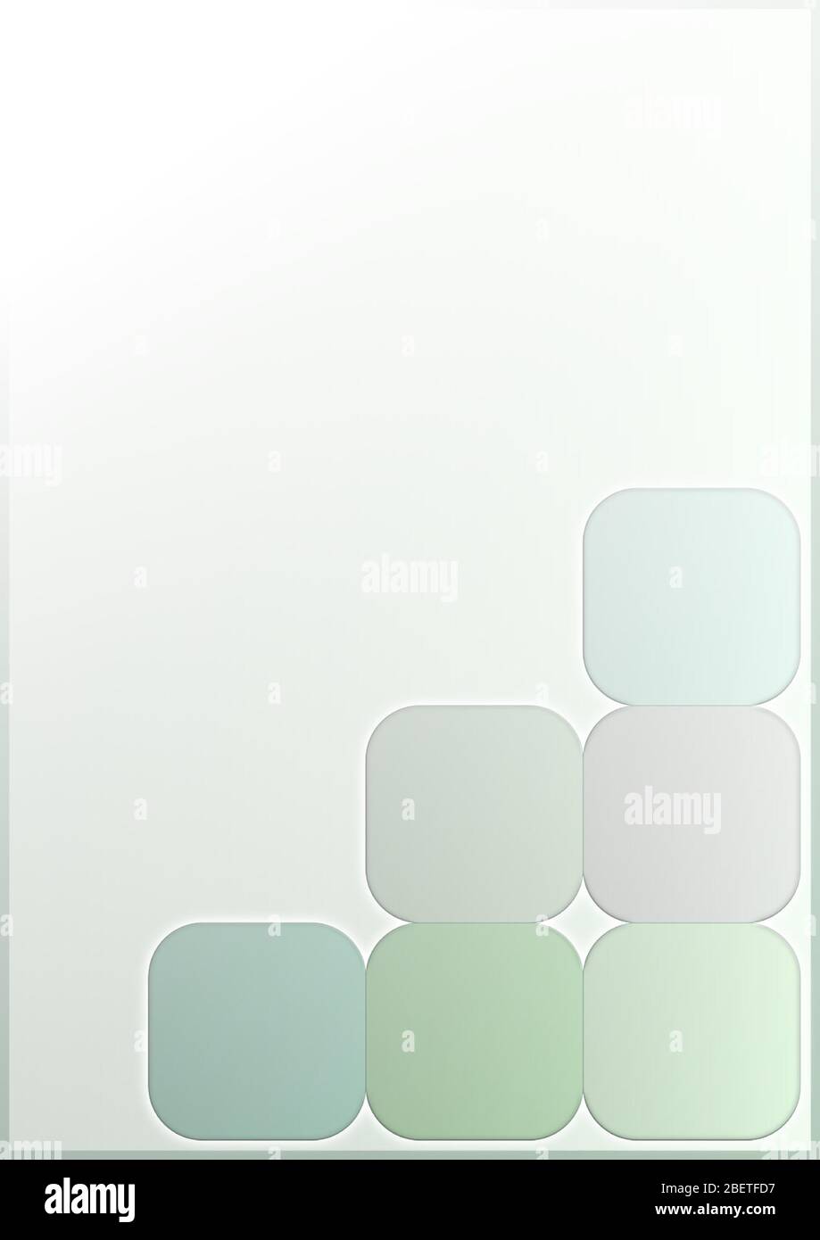 Template for text rounded squares of different colors Stock Vector ...