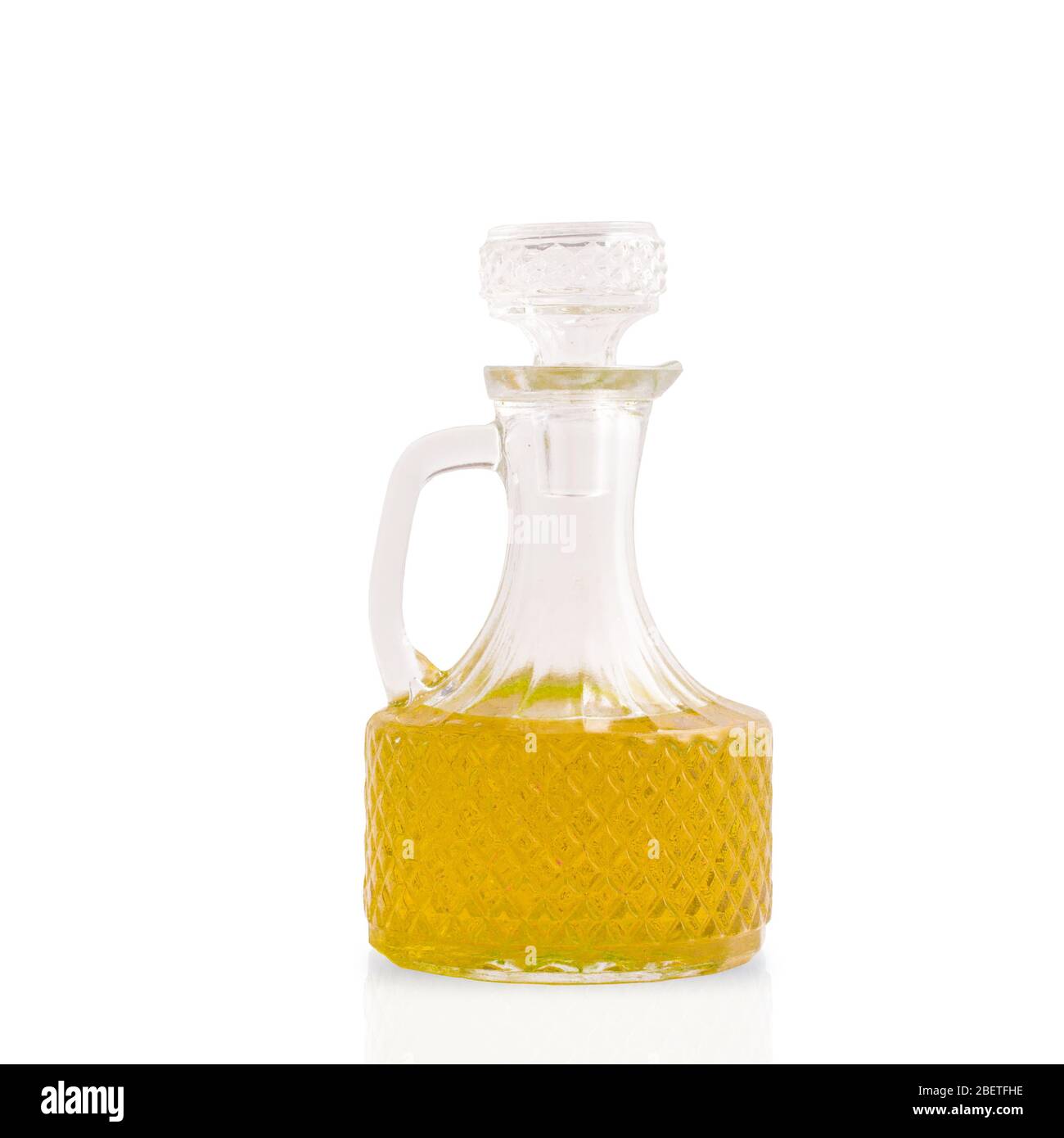 Olive oil Jar isolated on white background Stock Photo - Alamy