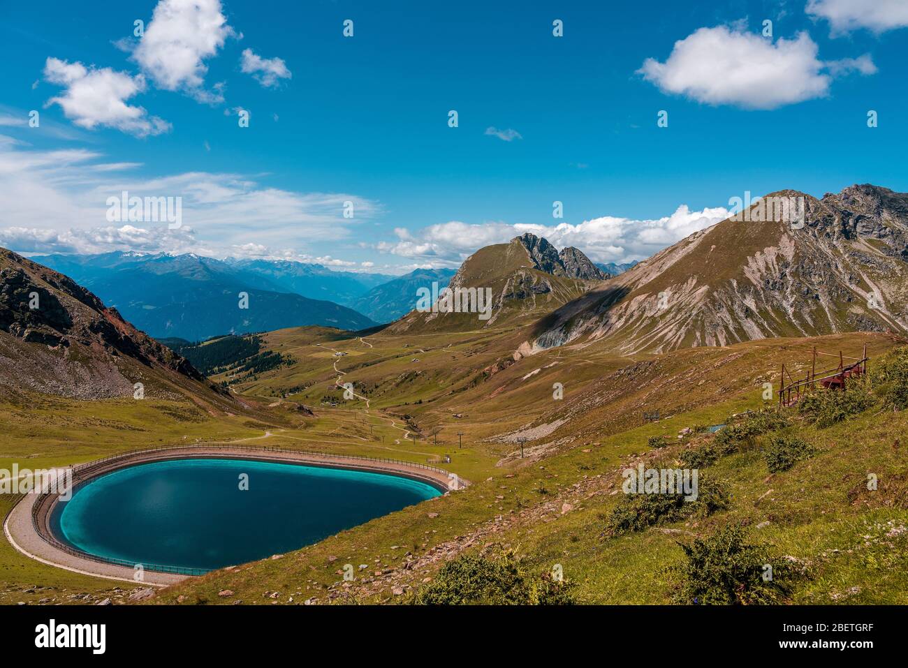 panoramic view from Kesselberg hut, Merano 2000 Italy Stock Photo - Alamy