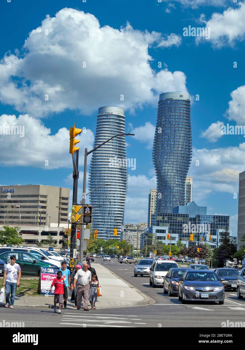 Absolute World Towers or Marilyn Monroe Towers, Condominium Tower in ...