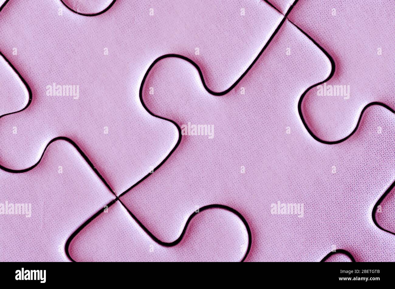 Jigsaw puzzle pieces connected together hi-res stock photography and ...