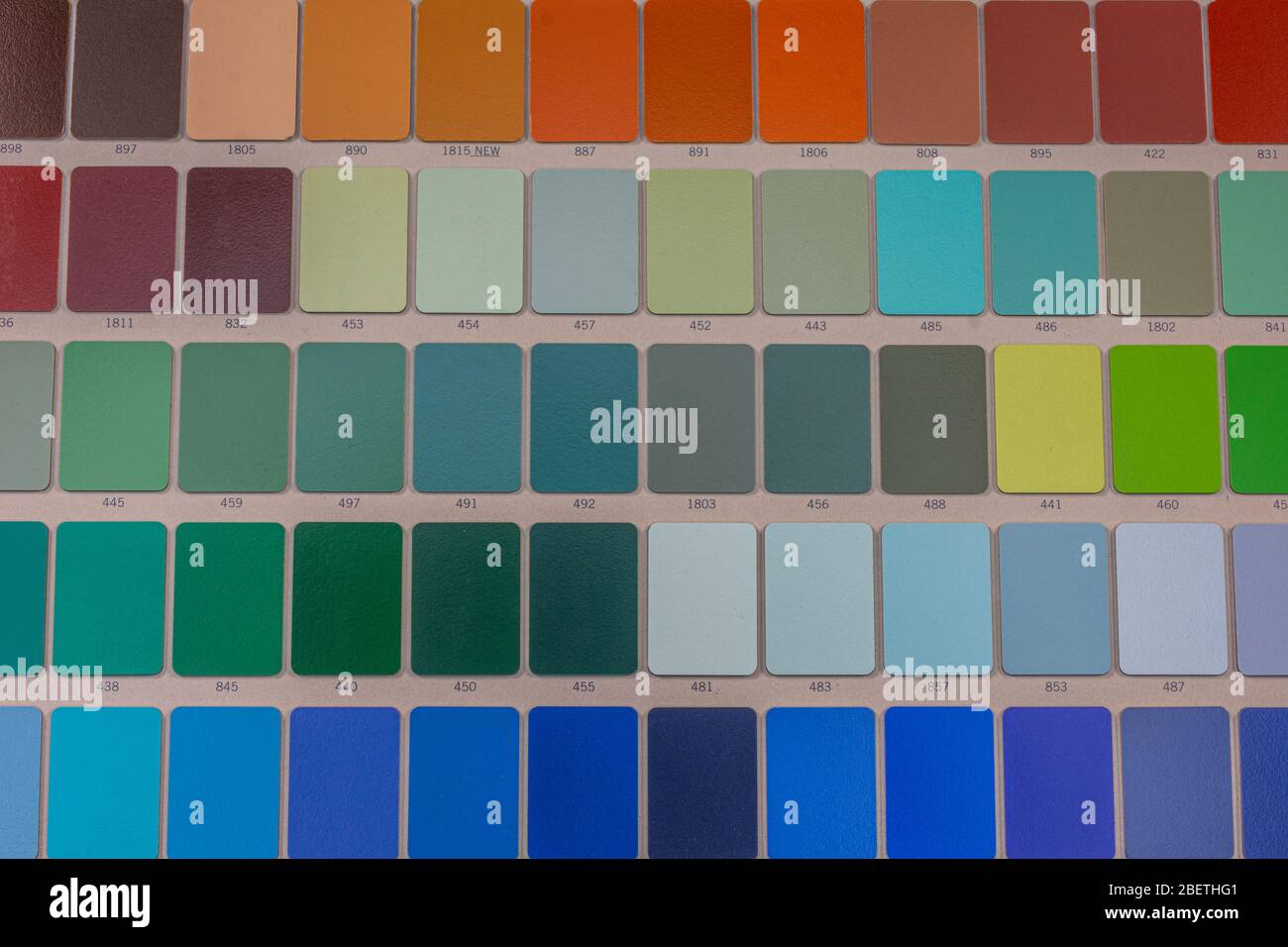 Swatches panel hi-res stock photography and images - Alamy