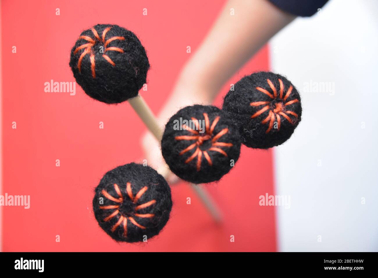 Sticks, mallet, to play the marimba and vibraphone Stock Photo - Alamy