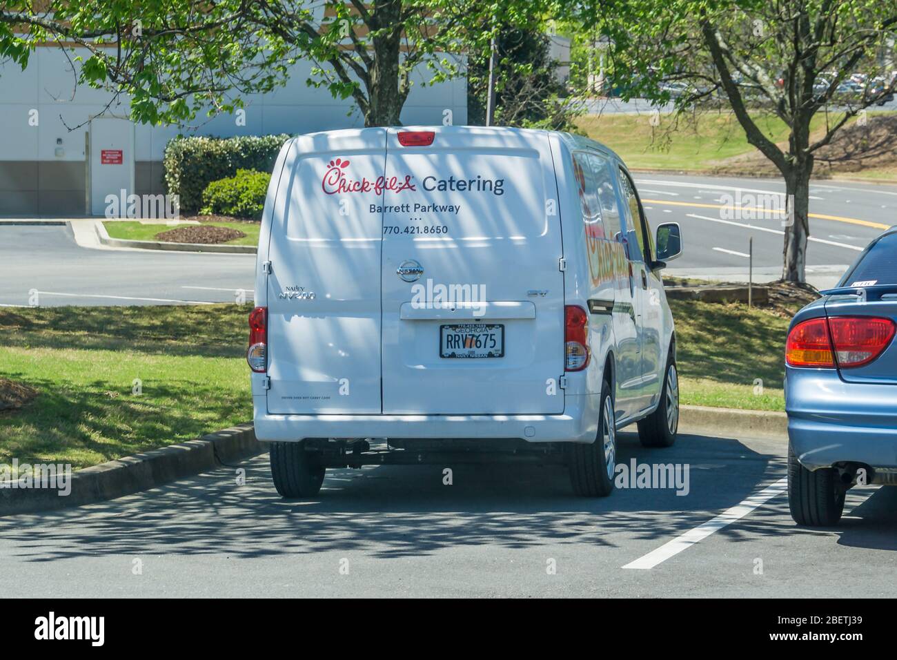Chick fil a catering van hi-res stock photography and images - Alamy