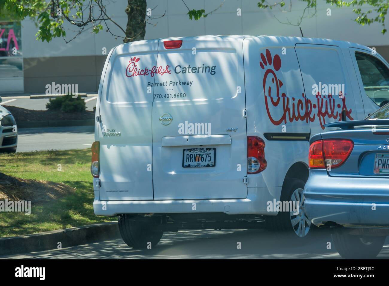 Chick fil a catering van hi-res stock photography and images - Alamy