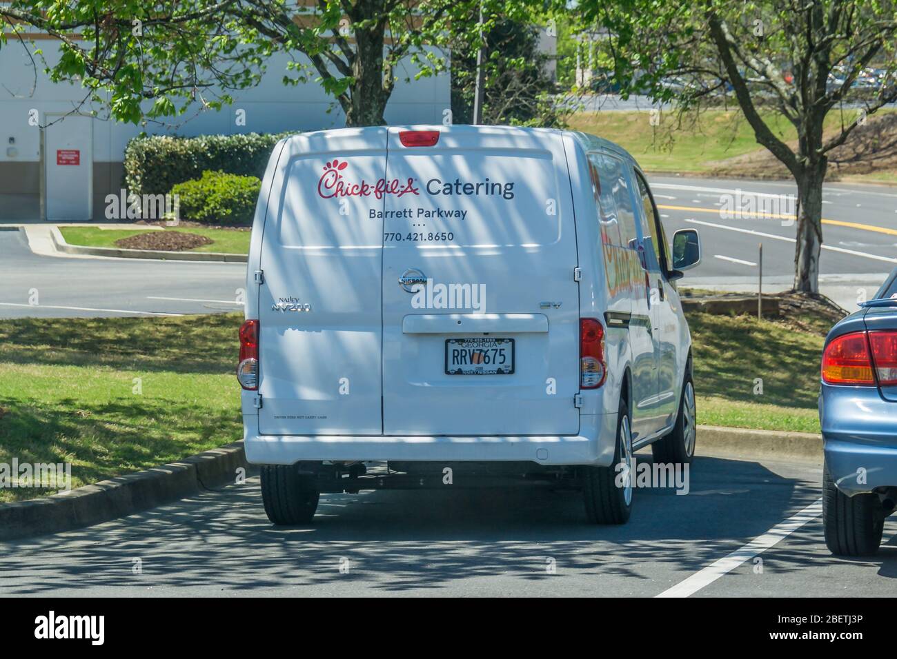 Chick fil a catering van hi-res stock photography and images - Alamy