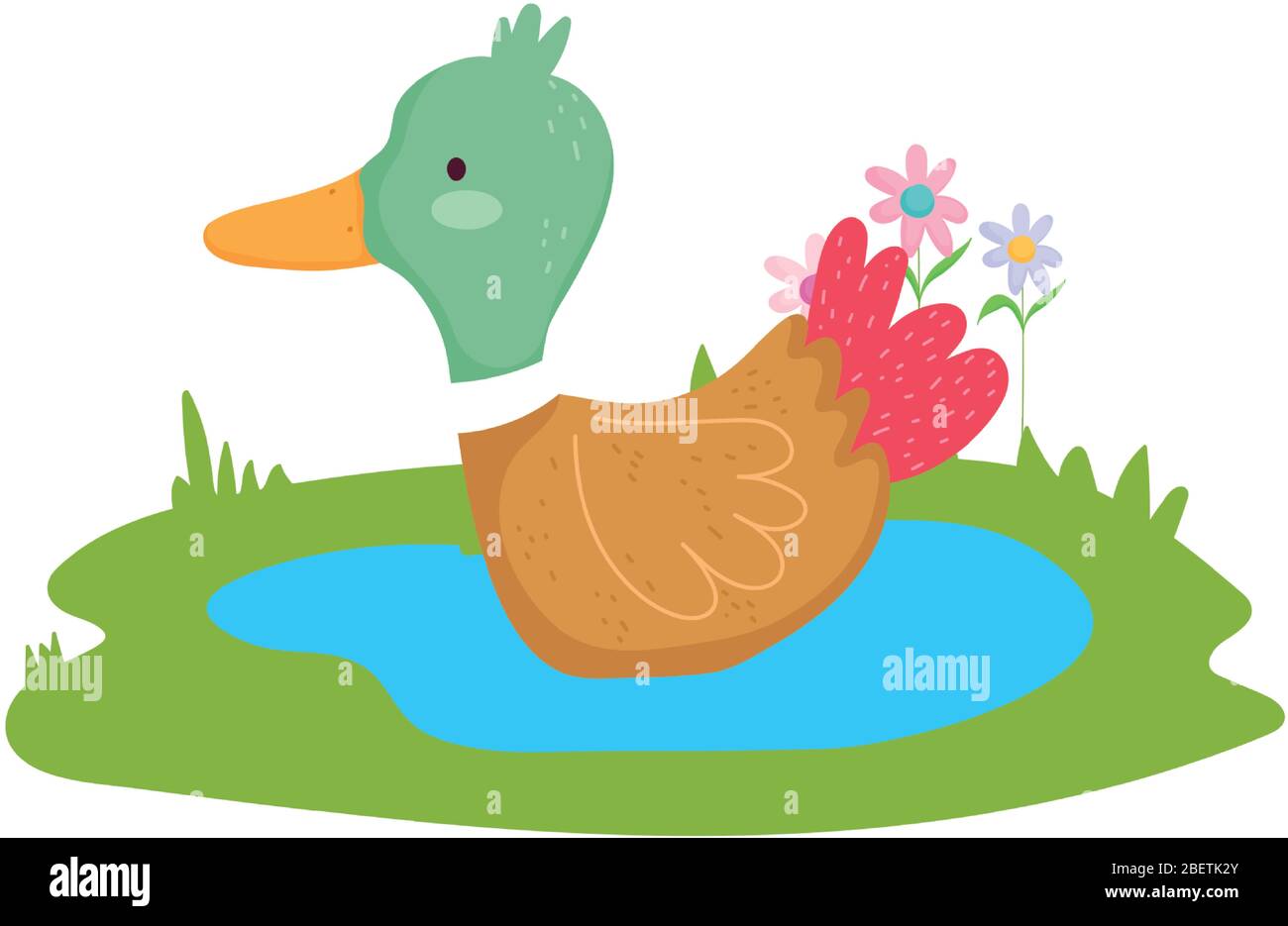 Farm Animals Duck Clip Art