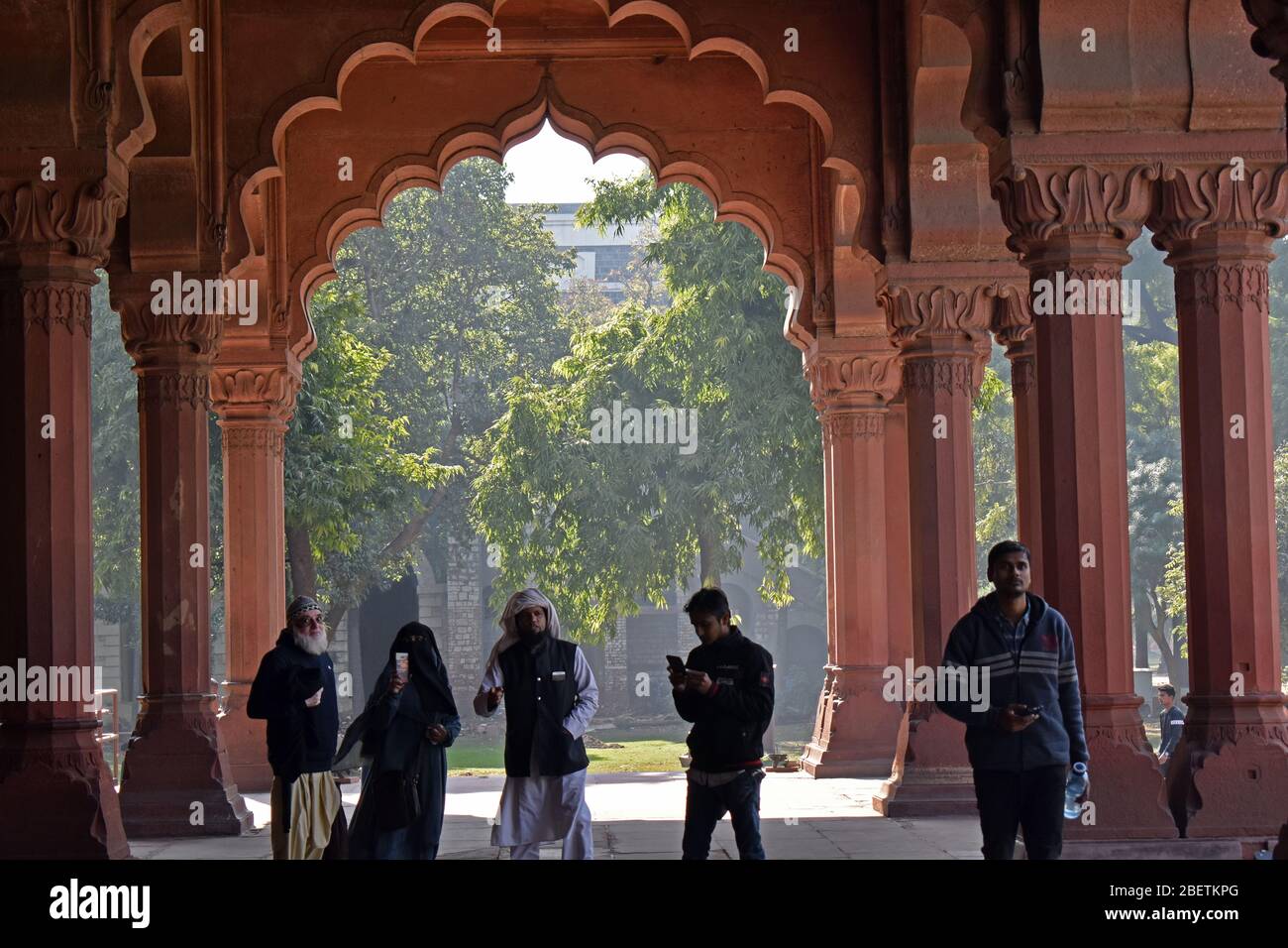 Delhi, India. The Jama Majid Stock Photo - Alamy