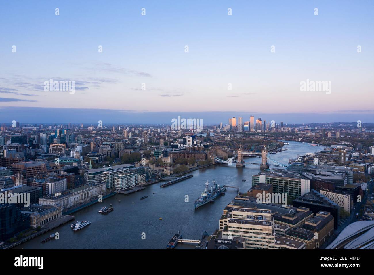 The shard aerial view hi-res stock photography and images - Alamy