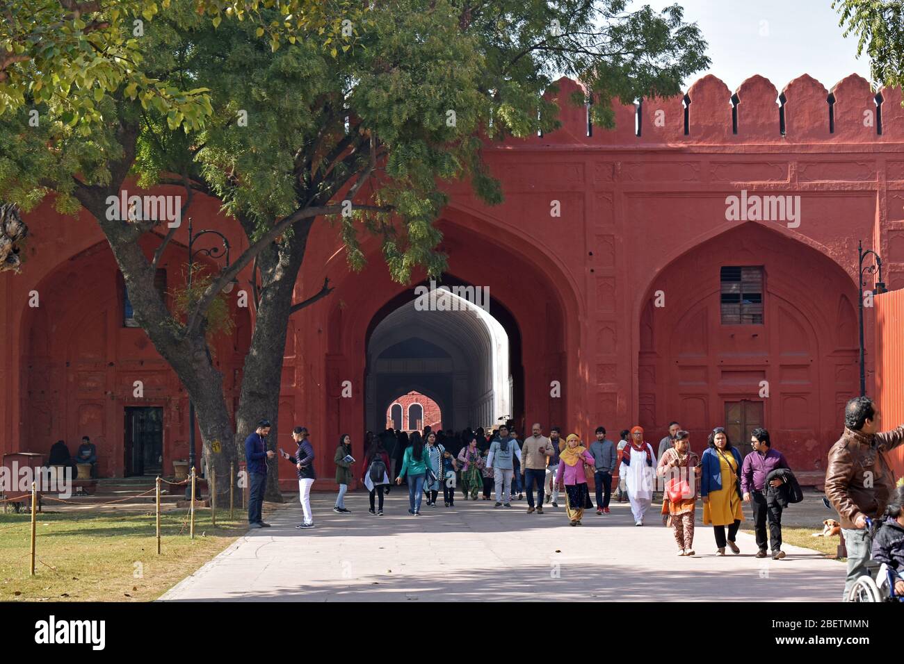Delhi, India. The Jama Majid Stock Photo - Alamy