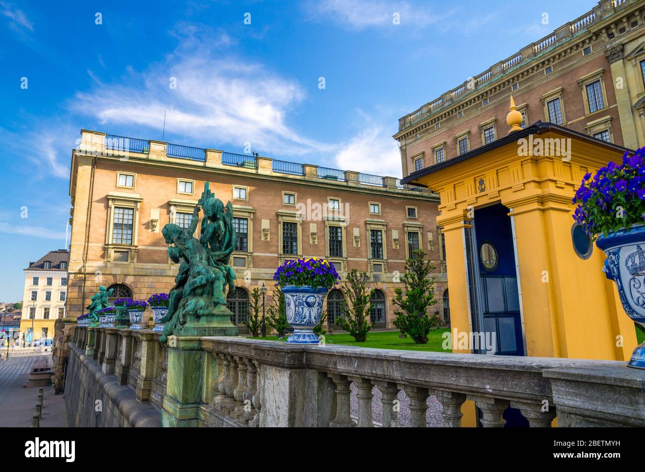 Royal Palace eastern facade (Stockholms slott, Kungliga slottet ...