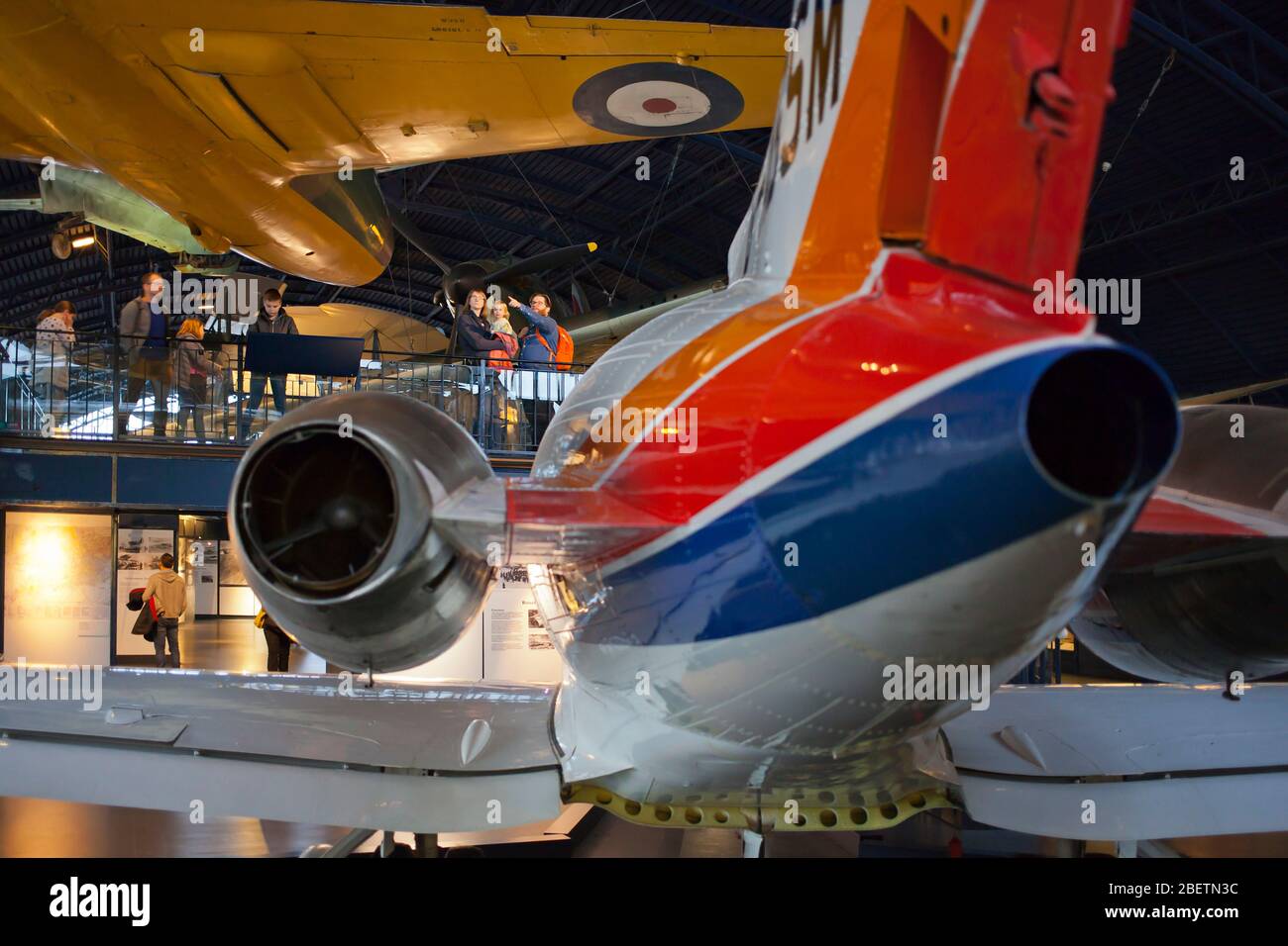 Science Museum, London - aircraft exhibition Stock Photo - Alamy