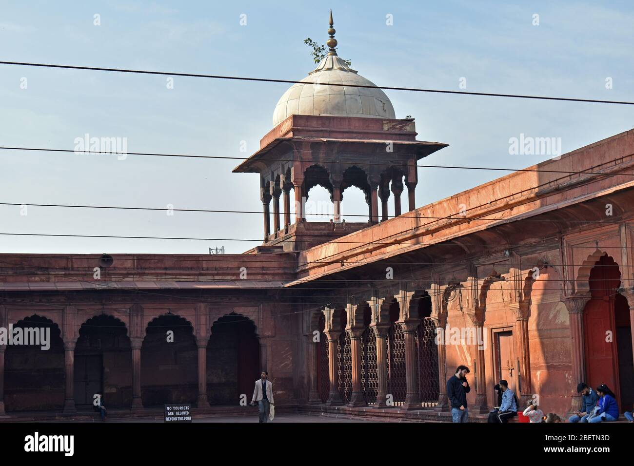 Delhi, India. The Jama Majid Stock Photo - Alamy