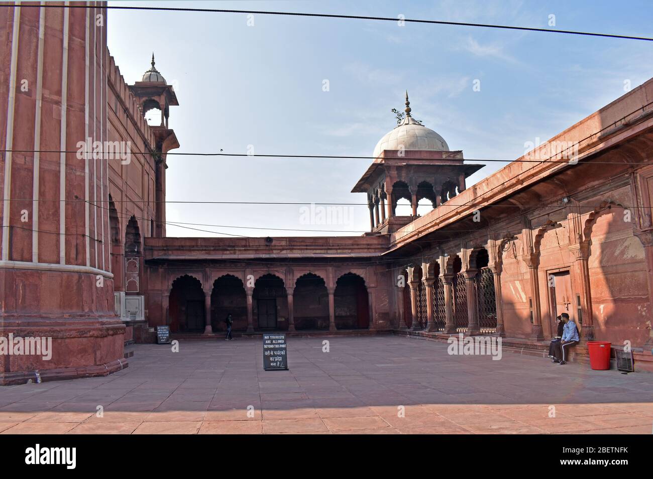 Delhi, India. The Jama Majid Stock Photo - Alamy