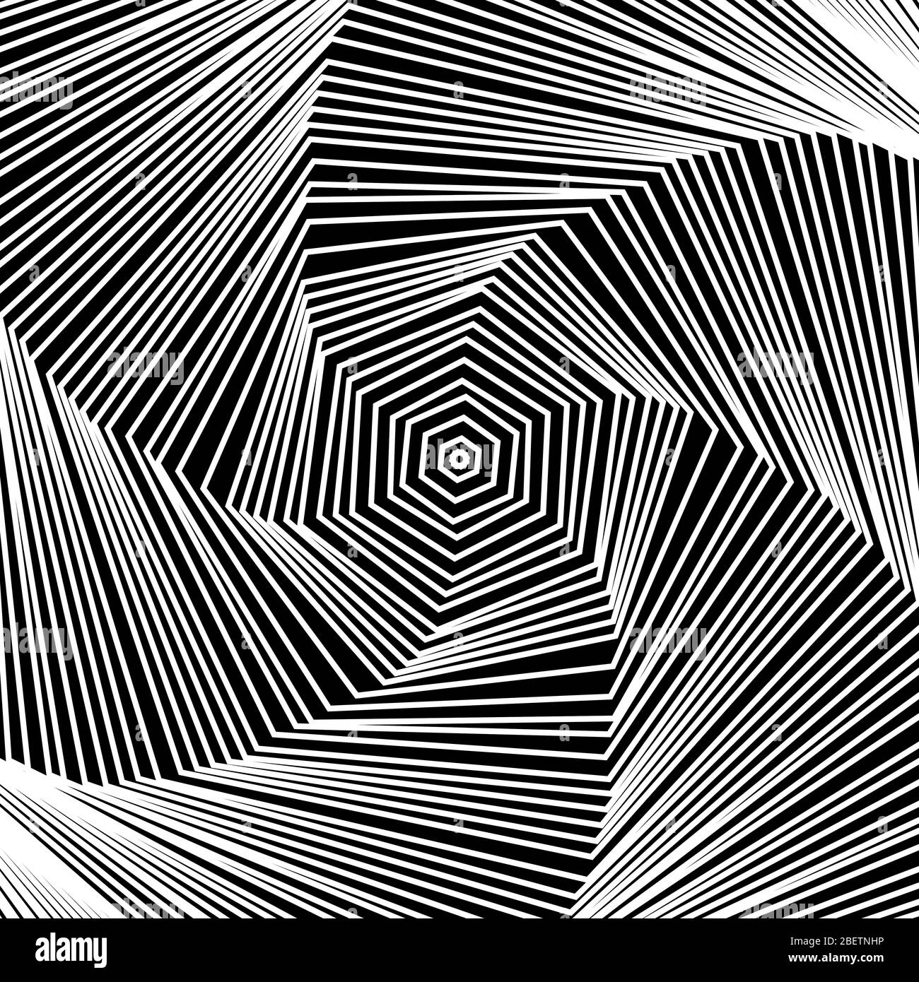 Hexagon shapes swirl design template shell pattern Stock Vector Image ...