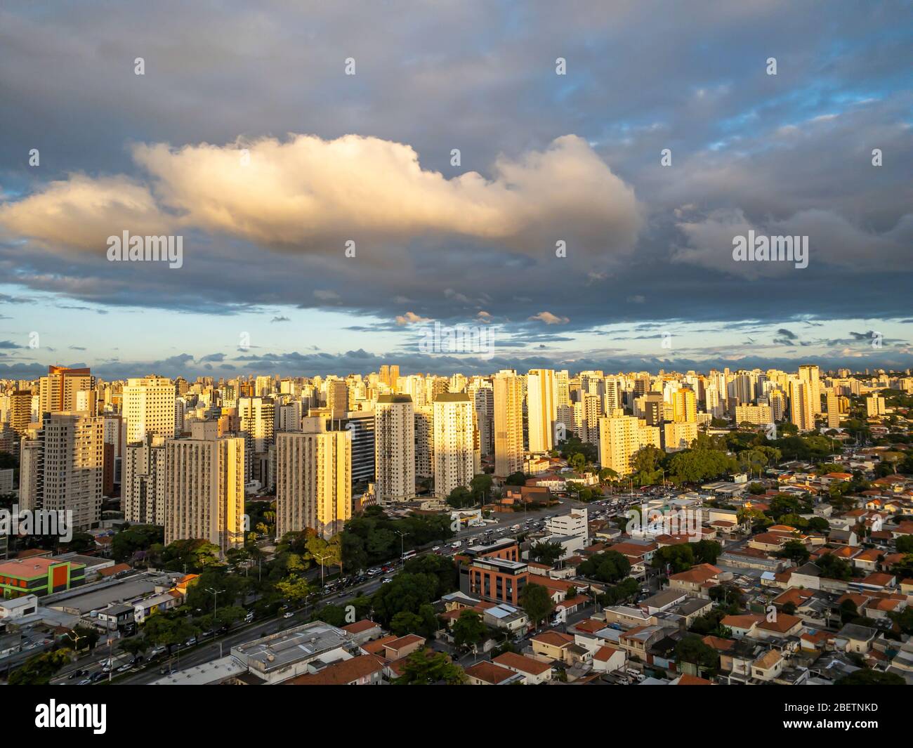Largest cities in the world. City of Sao Paulo, Brazil South America ...