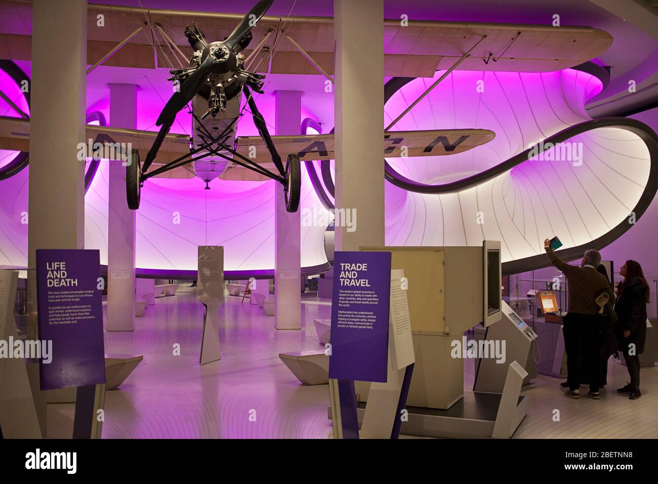 Science Museum, London - aircraft exhibition Stock Photo - Alamy