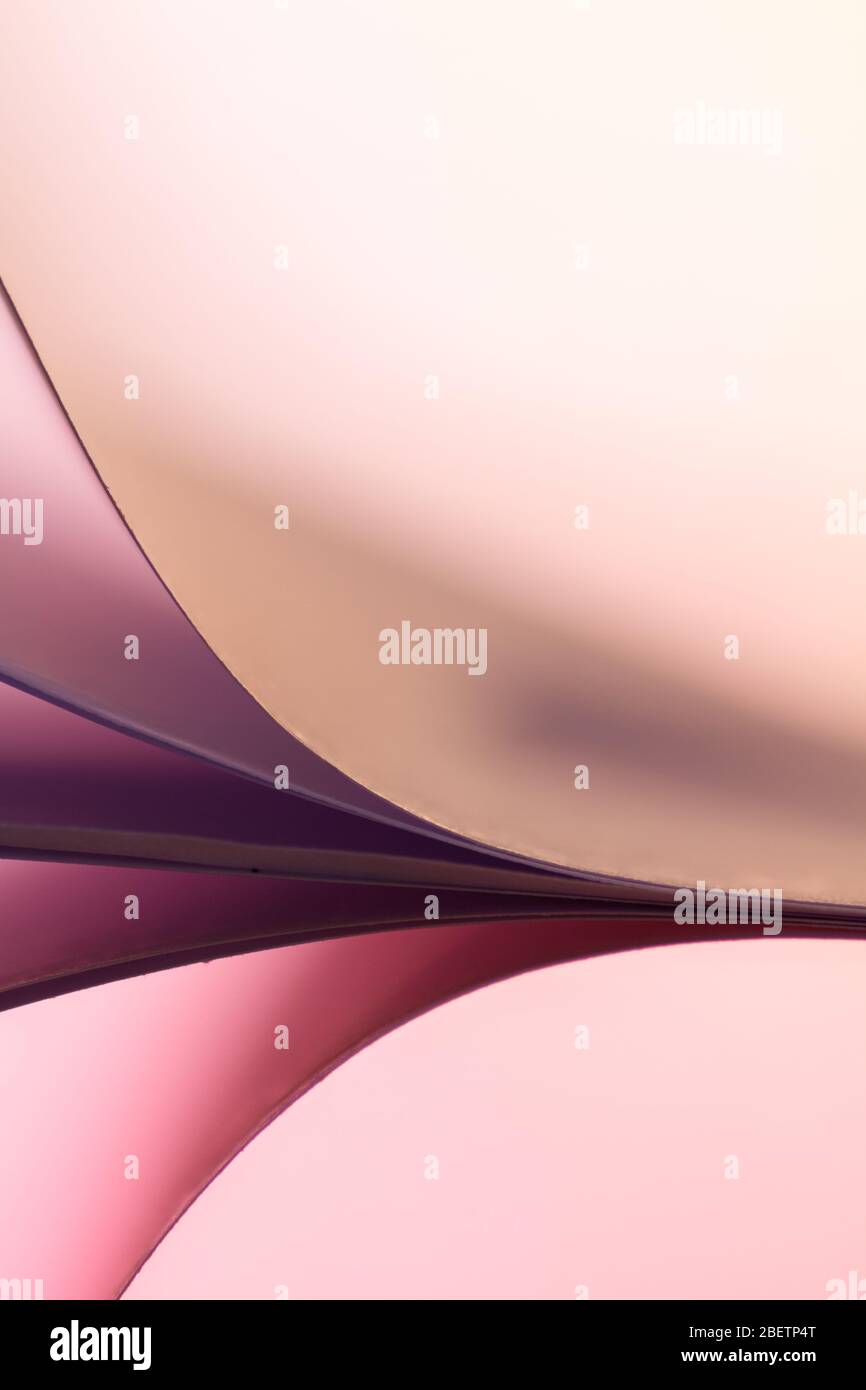 Folded backlit paper abstract pastel shapes suitabe as wallpaper ...