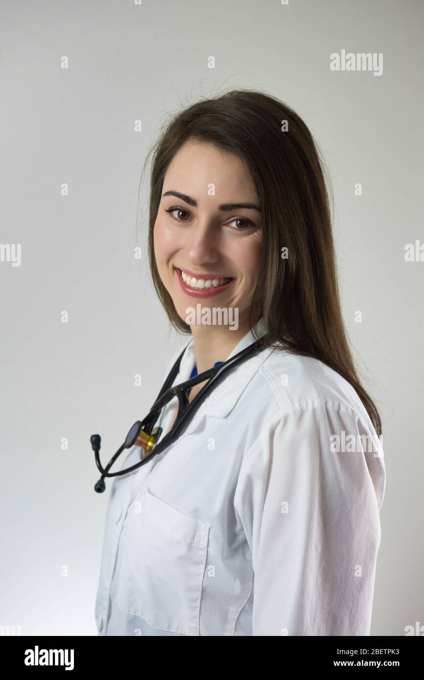 Medical professional holding stethoscope hi-res stock photography and ...