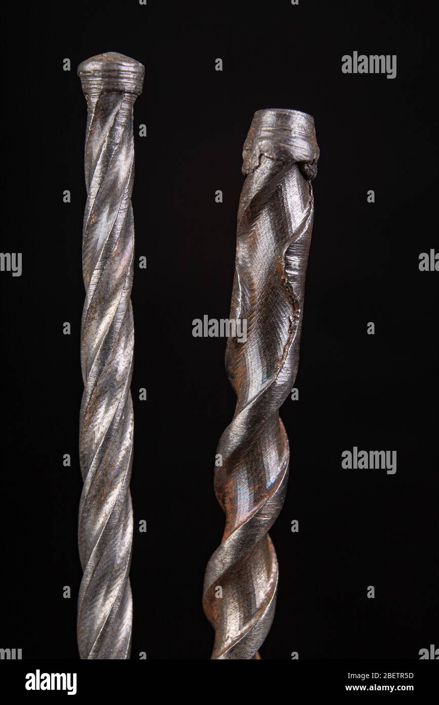 Worn out drills hi-res stock photography and images - Alamy