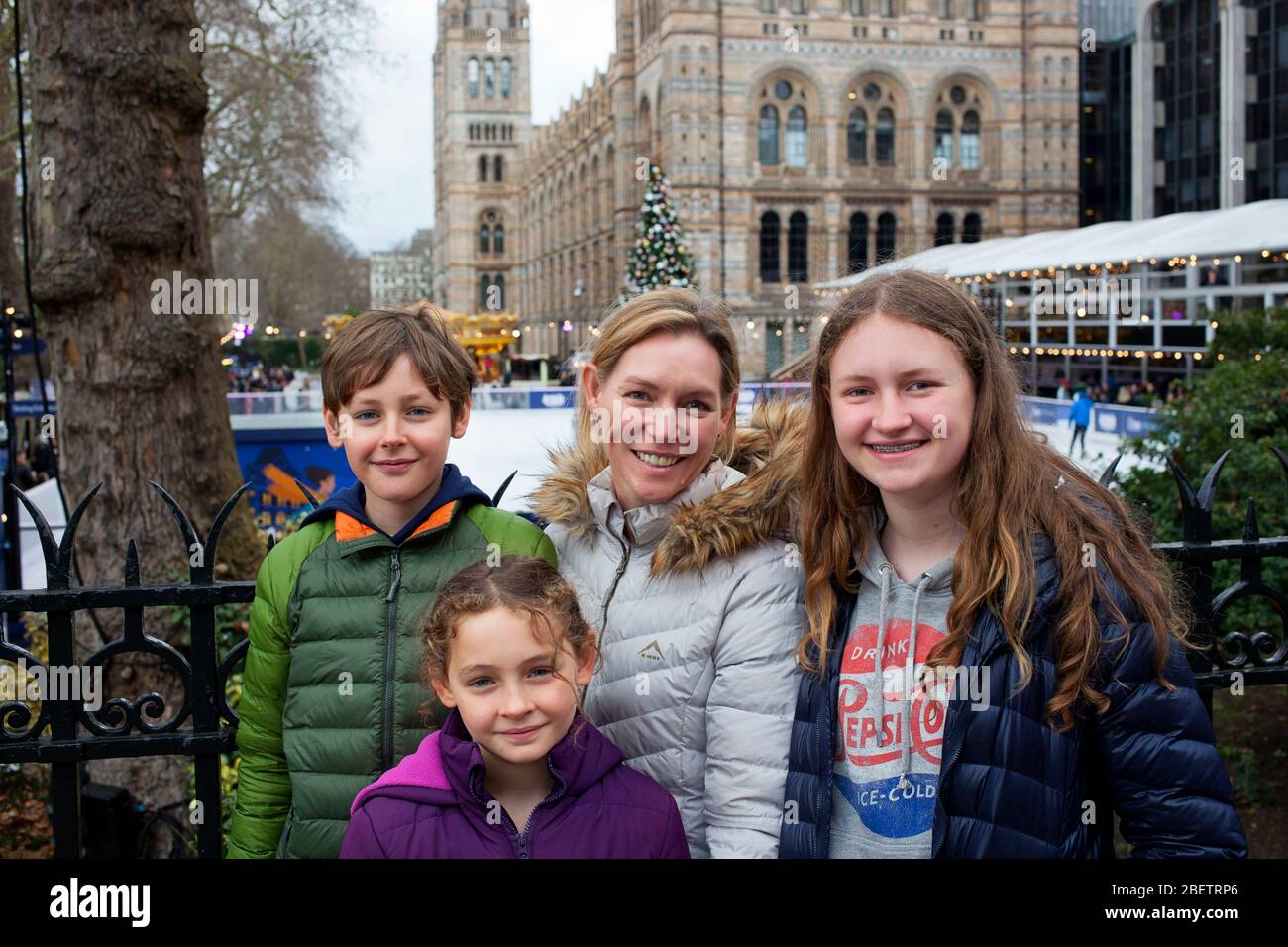Outside the Natural History Museum, London Stock Photo - Alamy