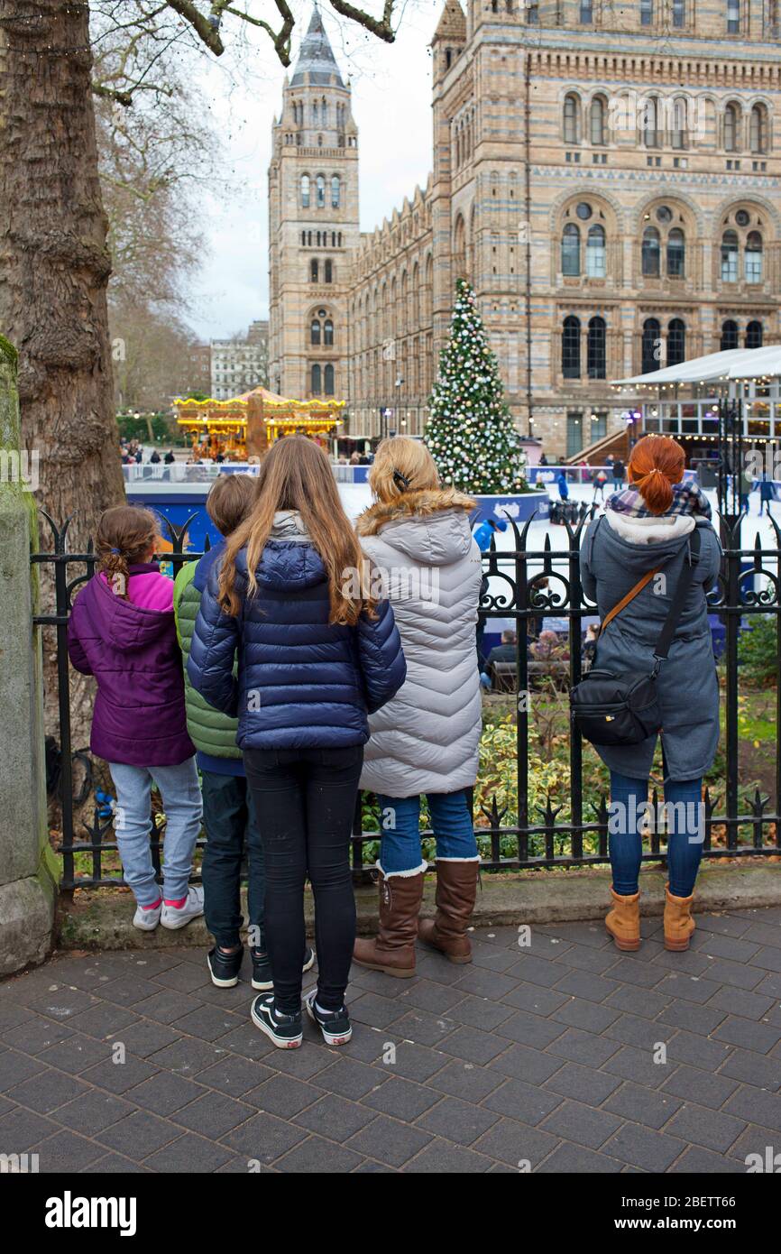 Outside the Natural History Museum, London Stock Photo - Alamy