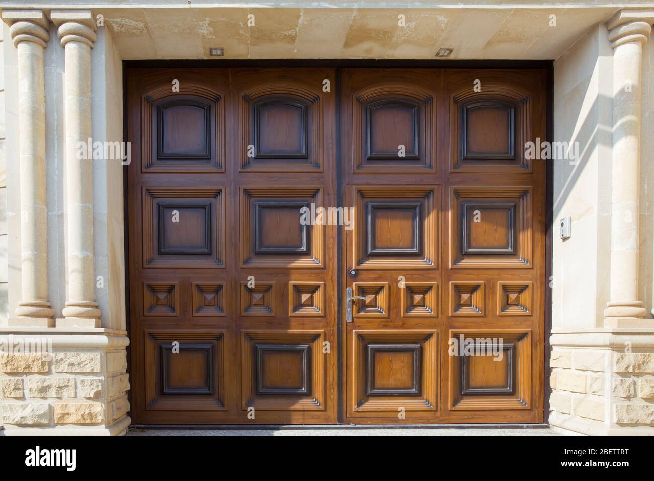 Broken roller shutter modern house hi-res stock photography and images ...