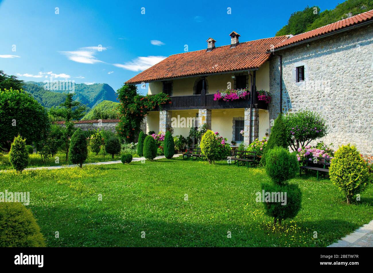 Moraca orthodox monastery hi-res stock photography and images - Alamy