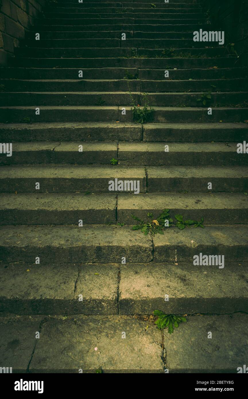 Scary stairs hi-res stock photography and images - Alamy