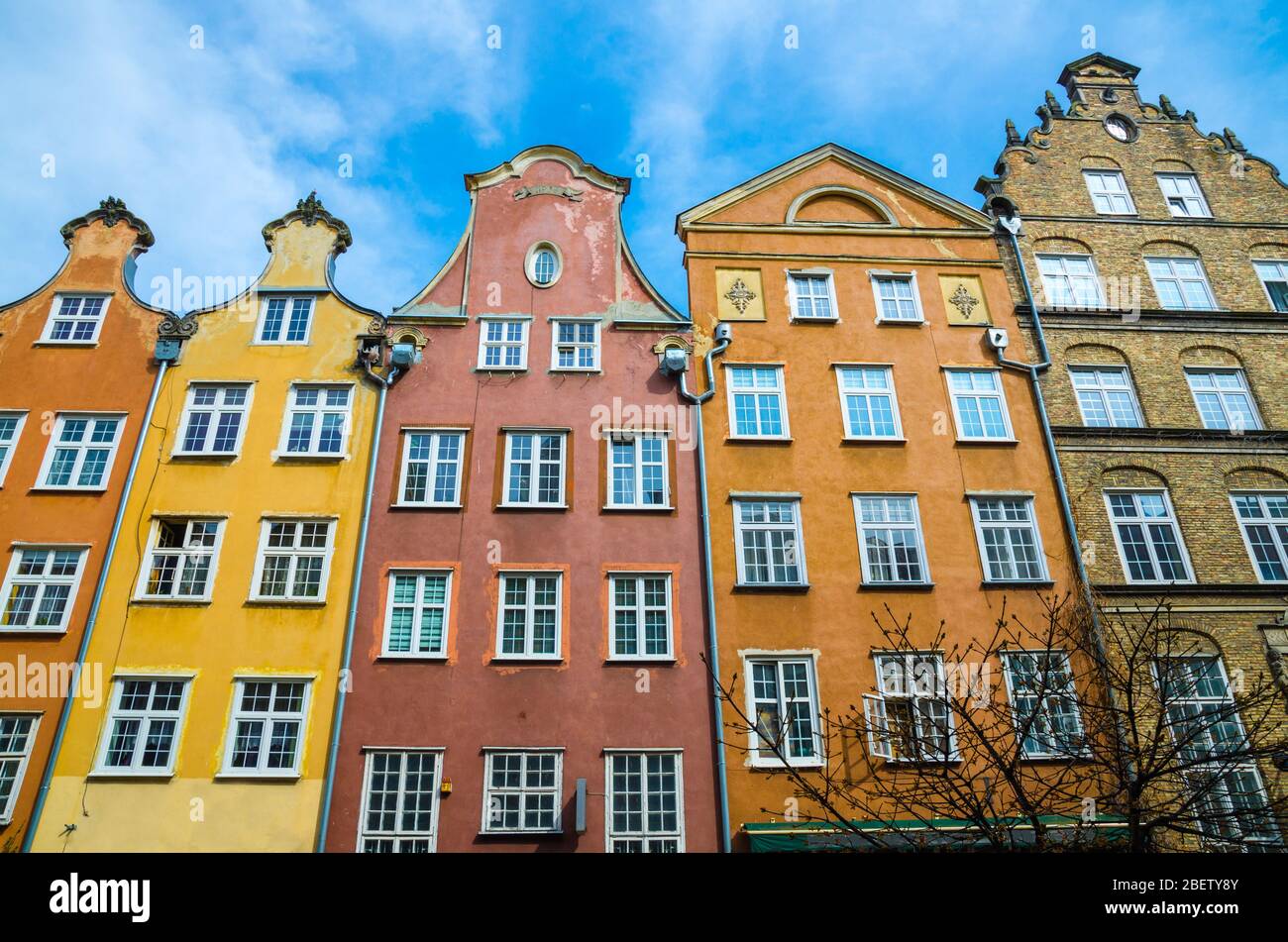 Typical polish house in town hi-res stock photography and images - Alamy