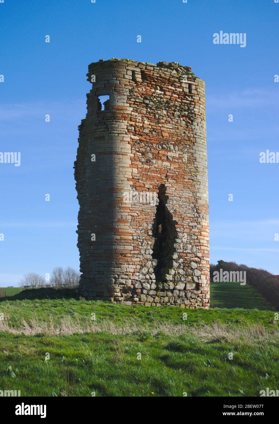 Ruin of the 16th century Corsbie Tower (or Castle), a Scheduled ...