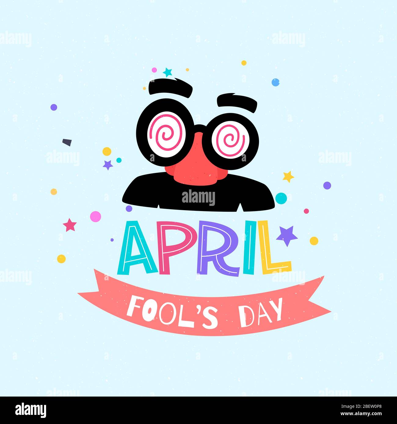 April fools poster Stock Vector Image & Art - Alamy