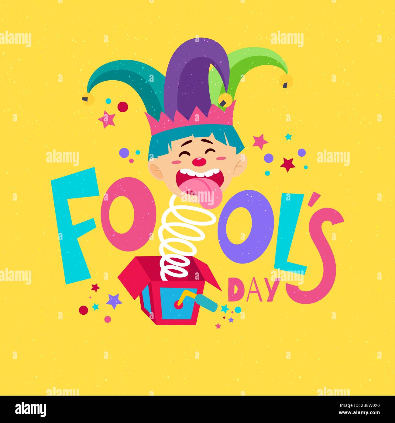 April fools poster Stock Vector Image & Art - Alamy