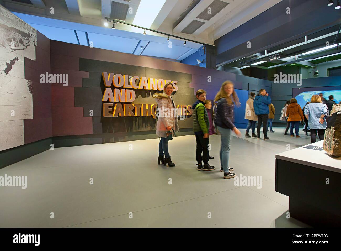 Explore volcanoes and earthquakes at the Natural History Museum, London ...