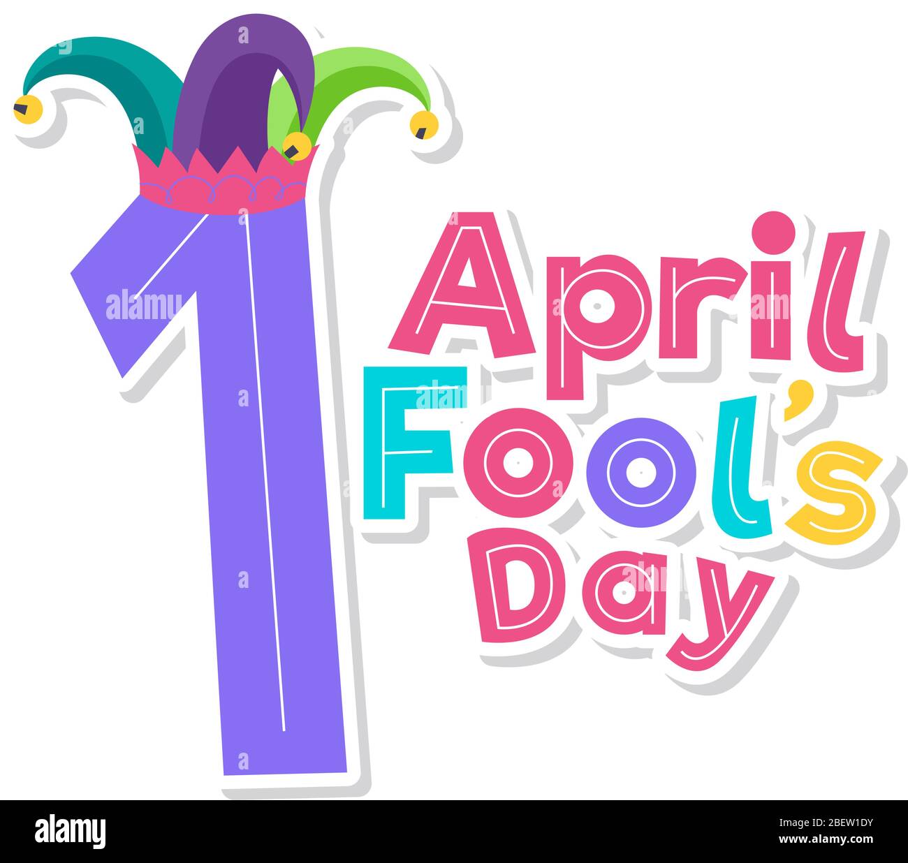April fools poster Stock Vector Image & Art - Alamy
