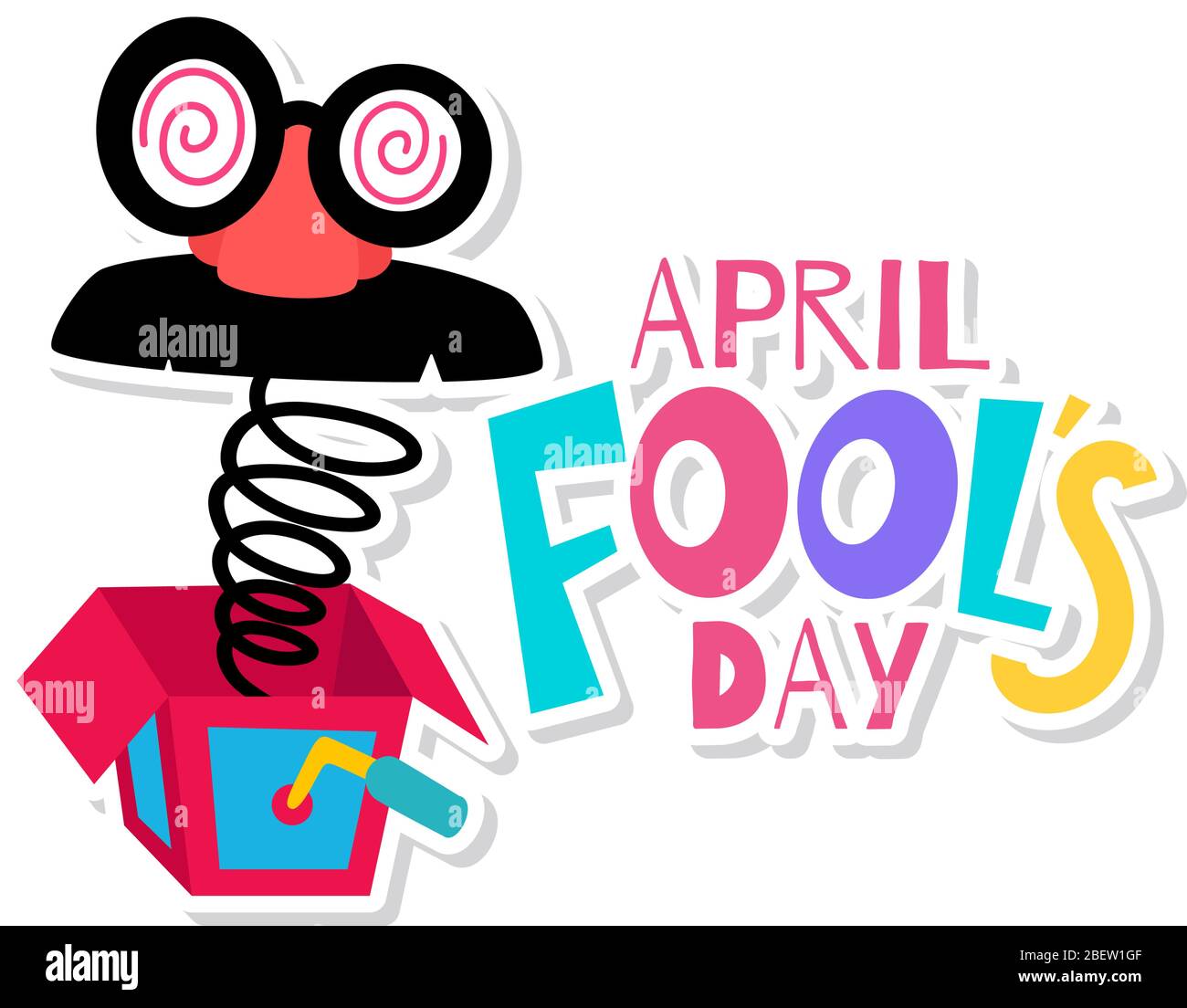 April fools poster Stock Vector Image & Art - Alamy