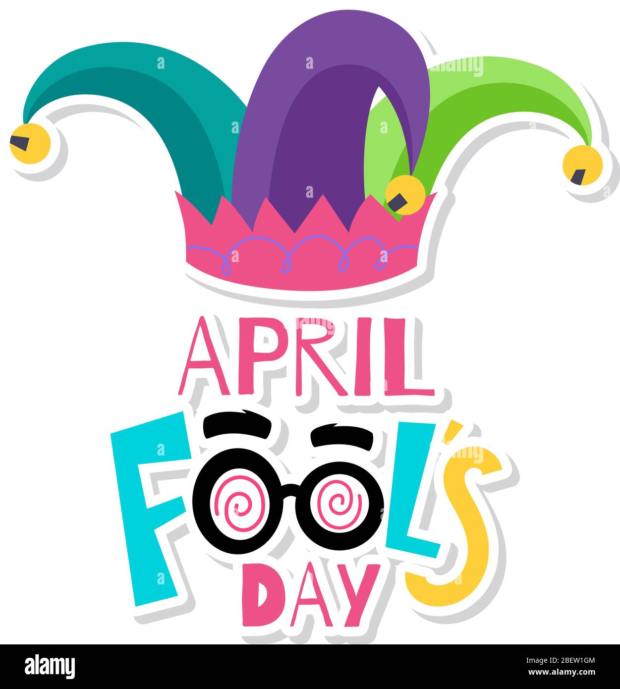 April fools poster Stock Vector Image & Art - Alamy