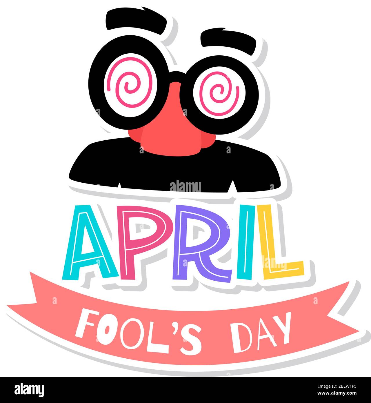 April fools poster Stock Vector Image & Art - Alamy