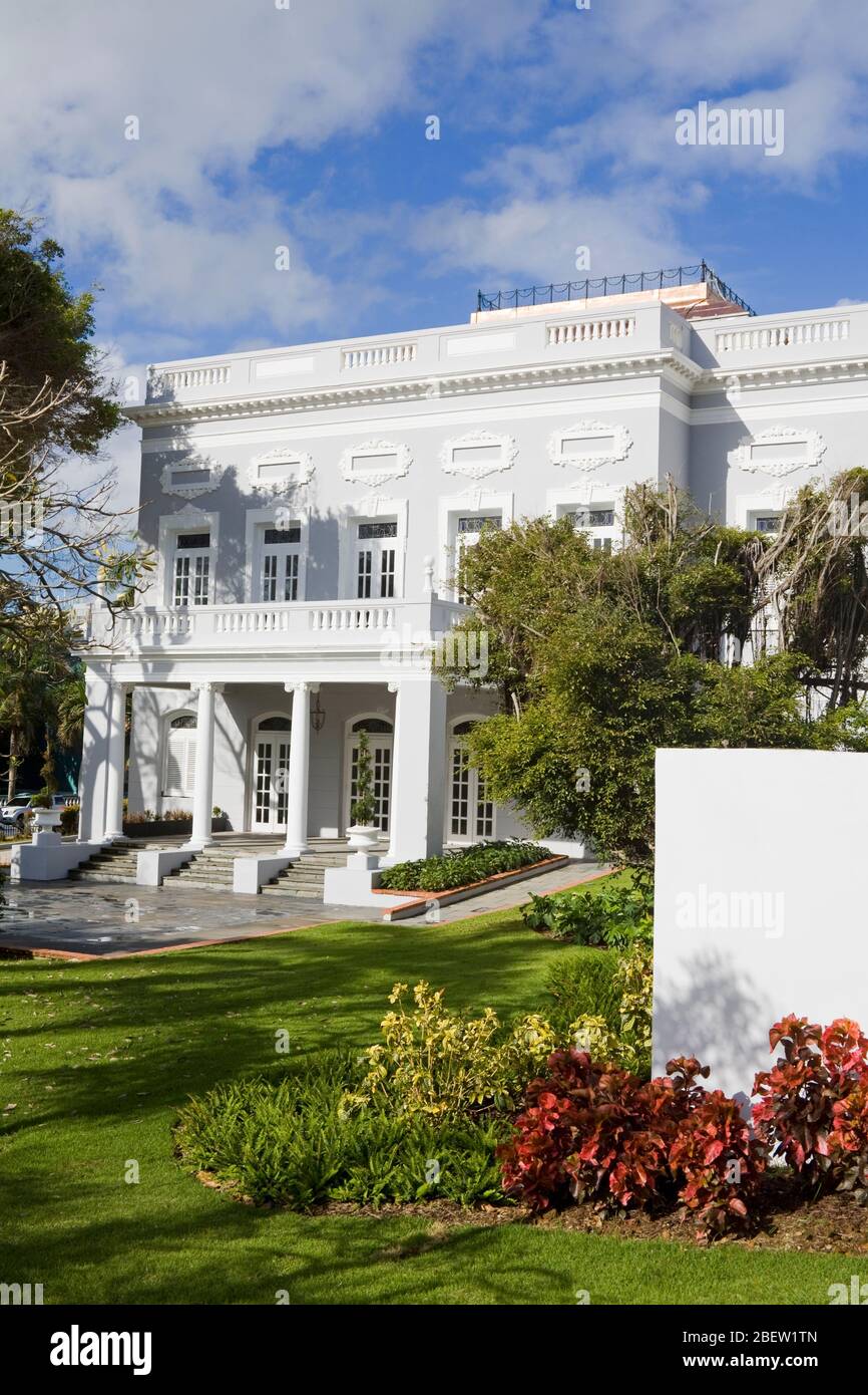 Old San Juan Plaza Colon Puerto Rico High Resolution Stock Photography ...