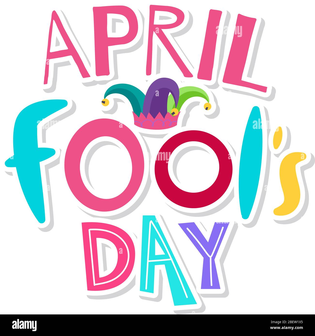 April fools poster Stock Vector Image & Art - Alamy