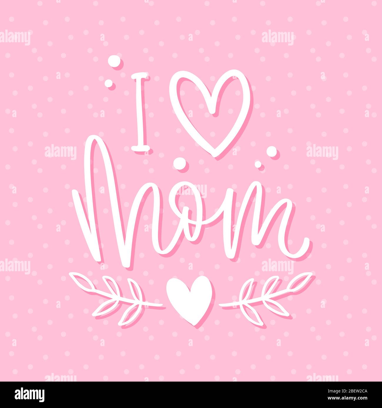 Poster for mom with text Stock Vector Image & Art - Alamy