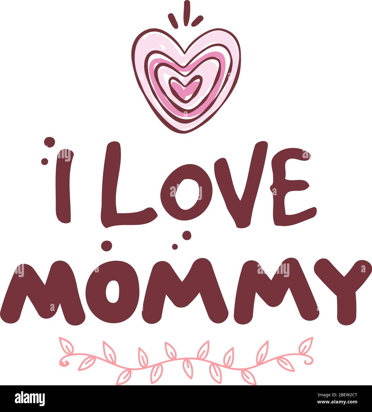 Poster for mom with text Stock Vector Image & Art - Alamy