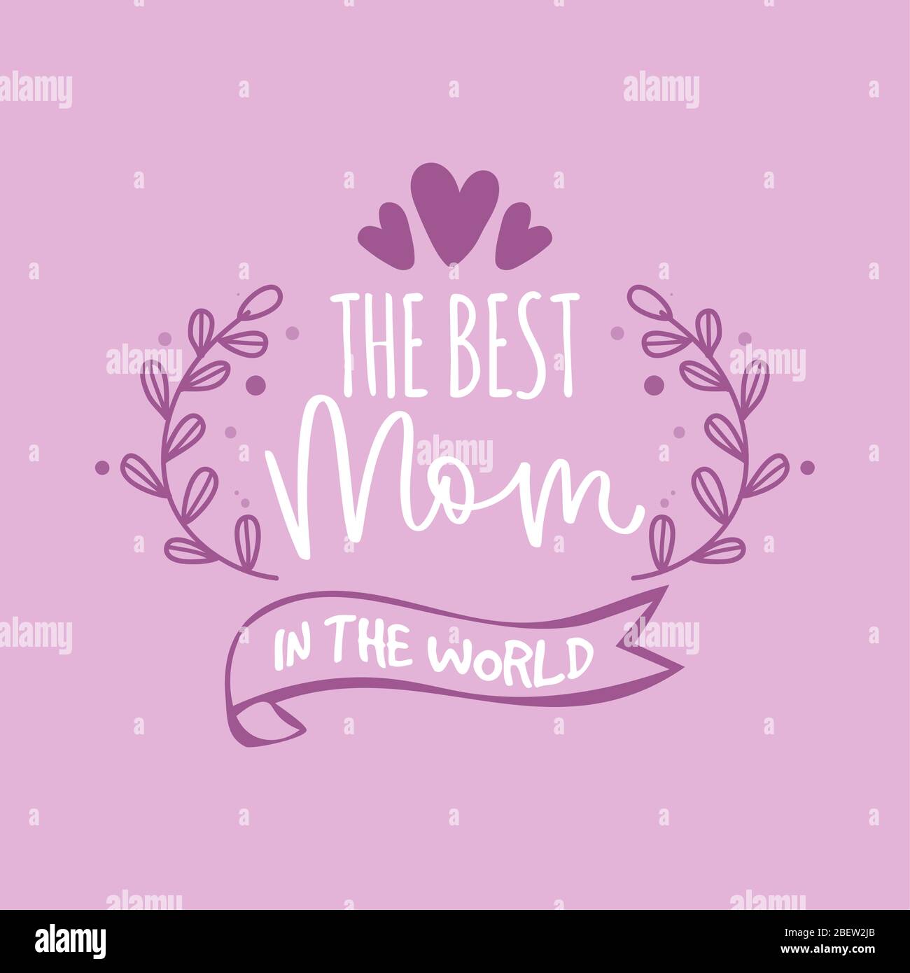 Poster for mom with text Stock Vector Image & Art - Alamy