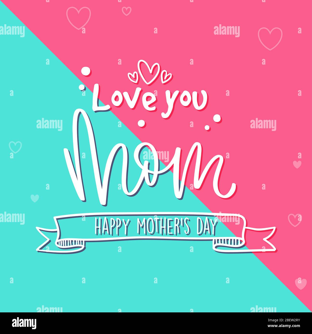 Poster for mom with text Stock Vector Image & Art - Alamy